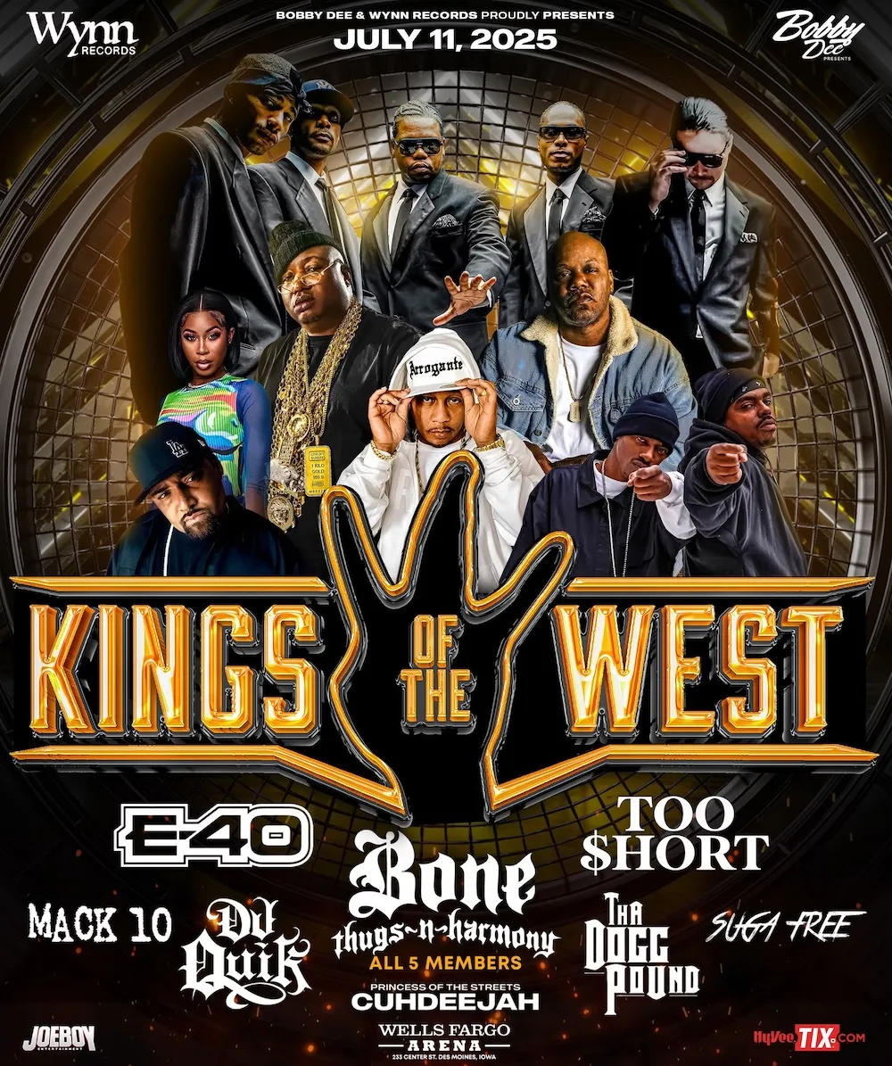Kings of the West: Bone Thugs-N-Harmony, E-40, & Too Short Tickets ...